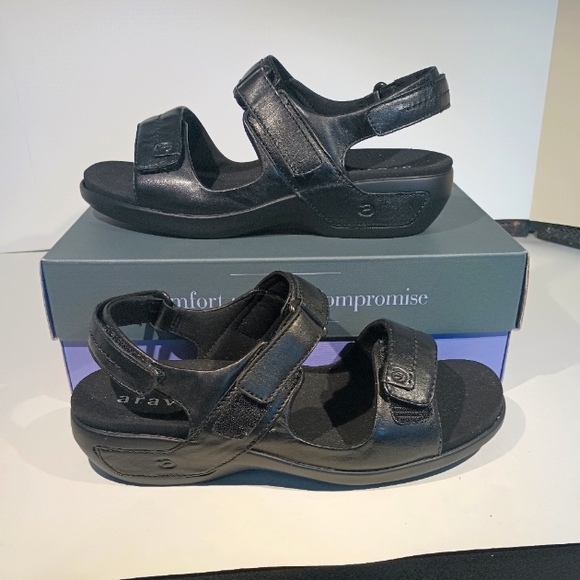 Aravon | Shoes | Aravon By New Balance Style Katy Black Adjustable ...